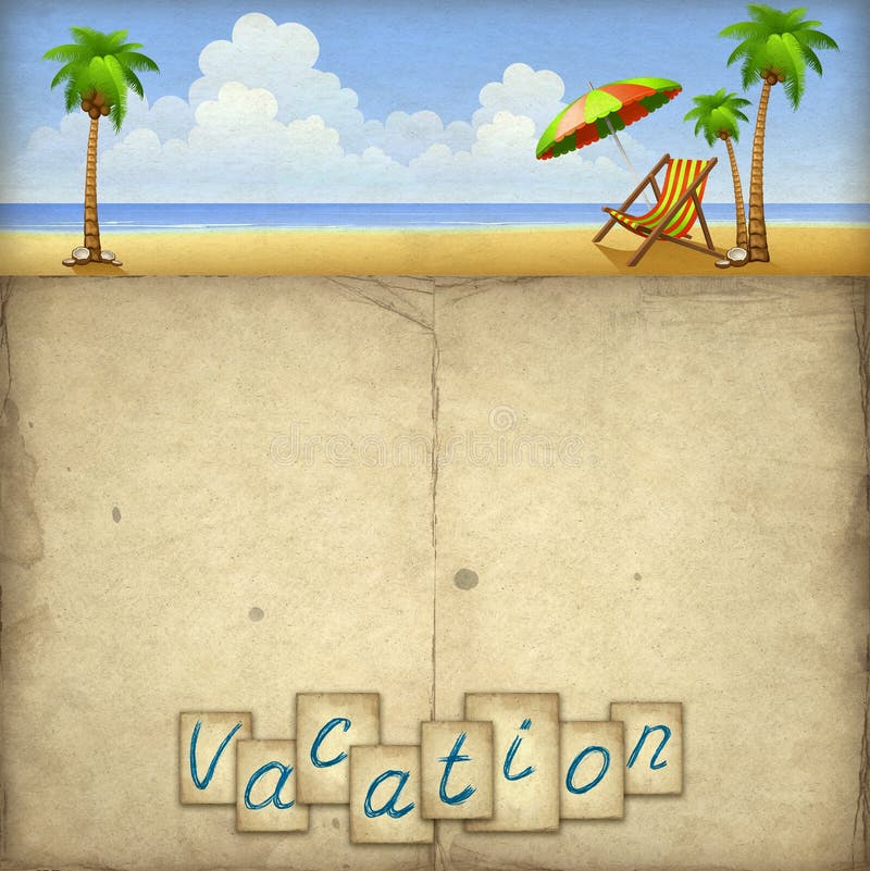 Vacation background stock illustration. Illustration of residences ...