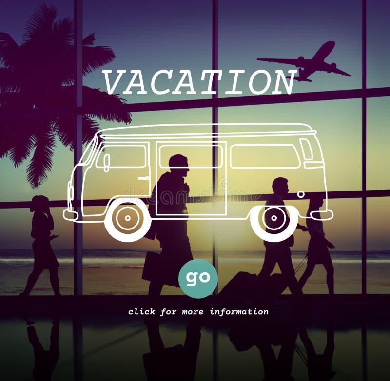 Vacation Break Explore Journey Leave Travel Concept Stock Image - Image ...