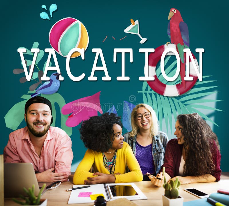 Vacation Break Holiday Summer Off Concept Stock Image - Image of ...