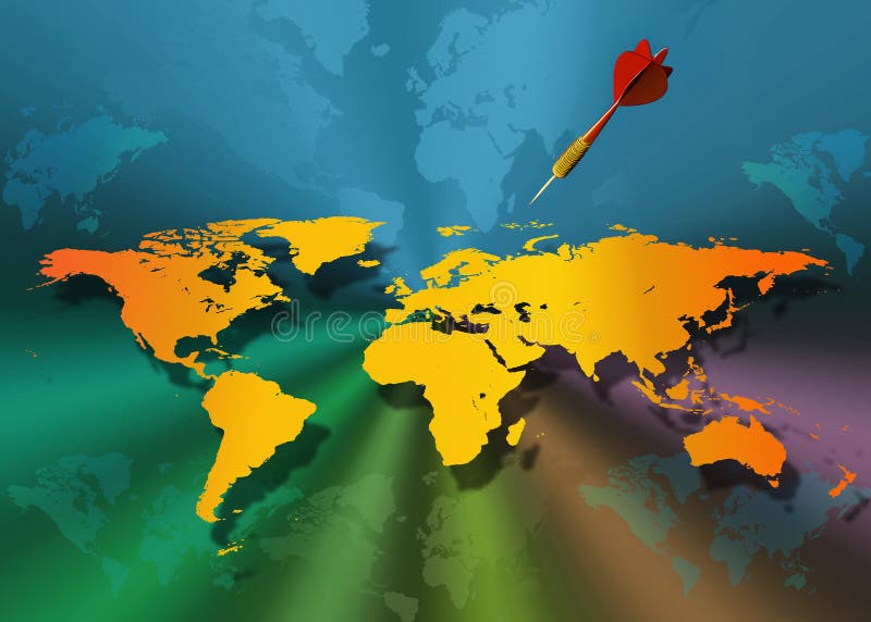 Vacation - Choosing Where To Travel To Stock Illustration ...