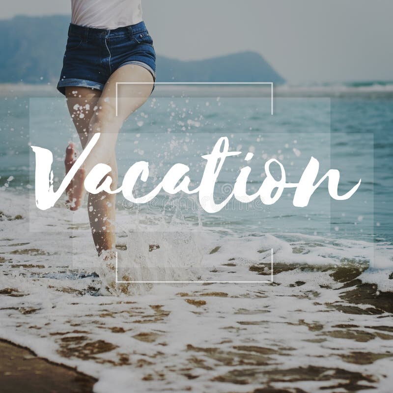 Vacation Explore Journey Recreation Relaxation Concept Stock Image ...