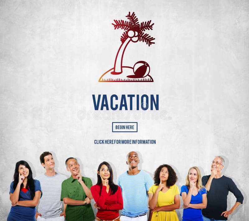 Vacation Holiday Relaxation Journey Travel Break Concept Stock Photo ...