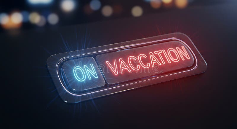 Vacation Mode Toggle Button Stock Illustrations – 4 Vacation Mode ...