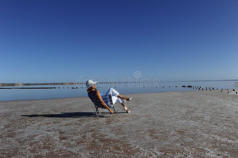 Vacation Outback Lake stock image. Image of daydreaming - 20109067