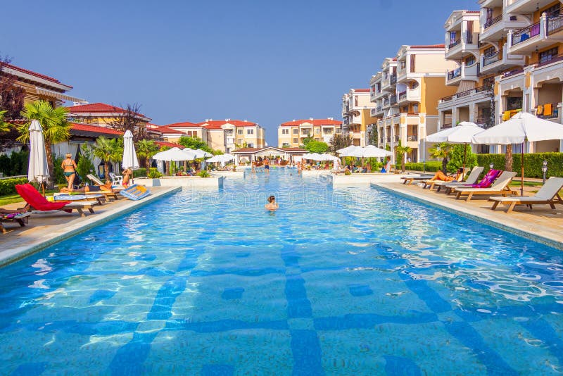 Vacation editorial stock photo. Image of house, clouds - 98438218