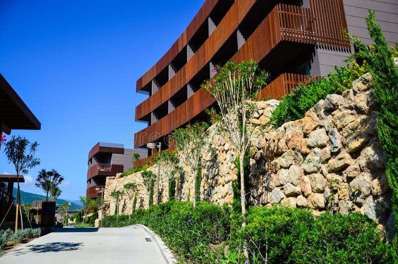 Vacation resort stock image. Image of composition, beauty - 72334841