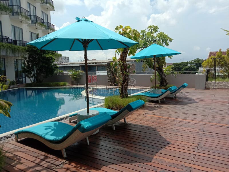 Vacation Swimming Pool Nice Place Stock Photo - Image of vacation, park ...