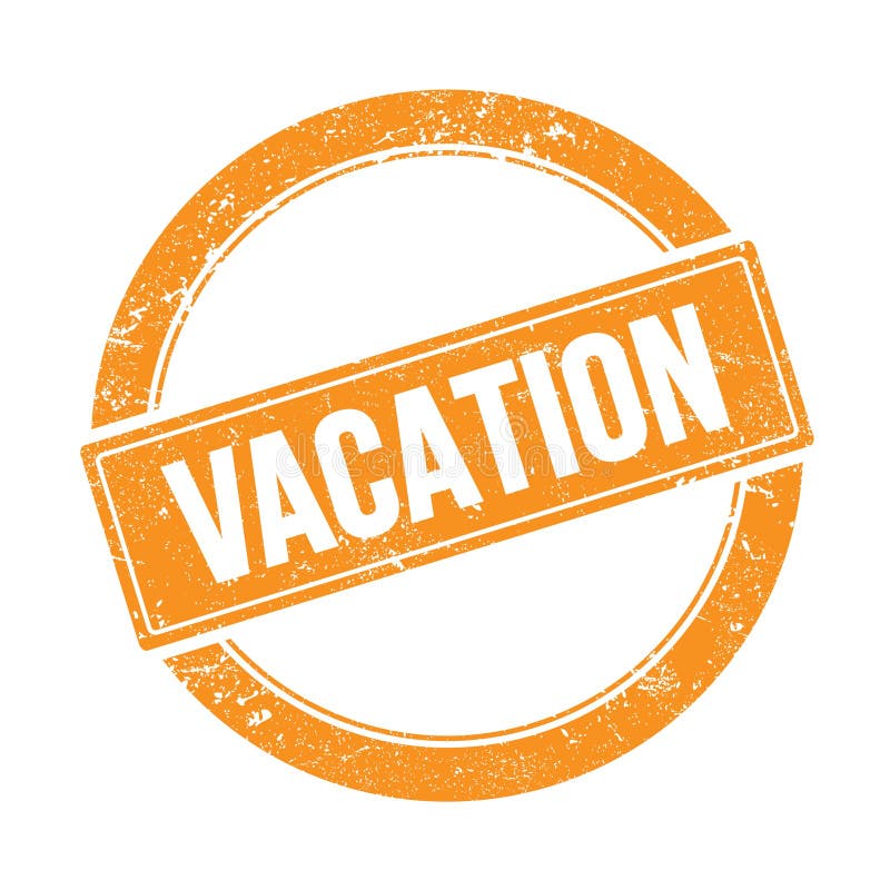 Grungy Out for Vacation Sign Stock Vector - Illustration of summer ...