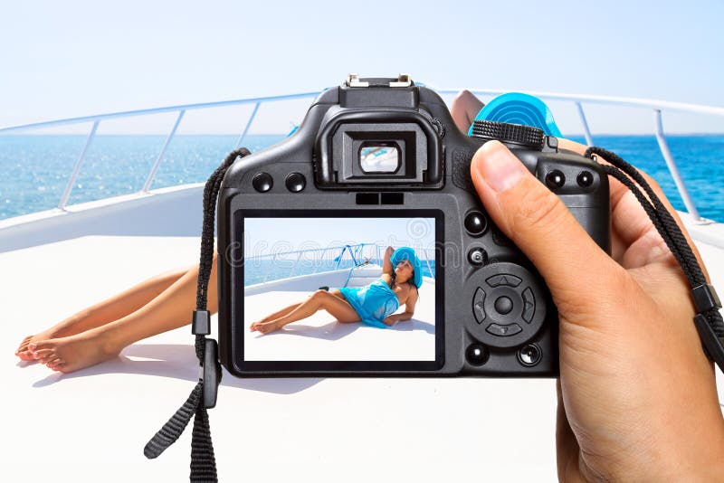 Vacations on the Yacht Cruise Stock Photo - Image of photographer ...