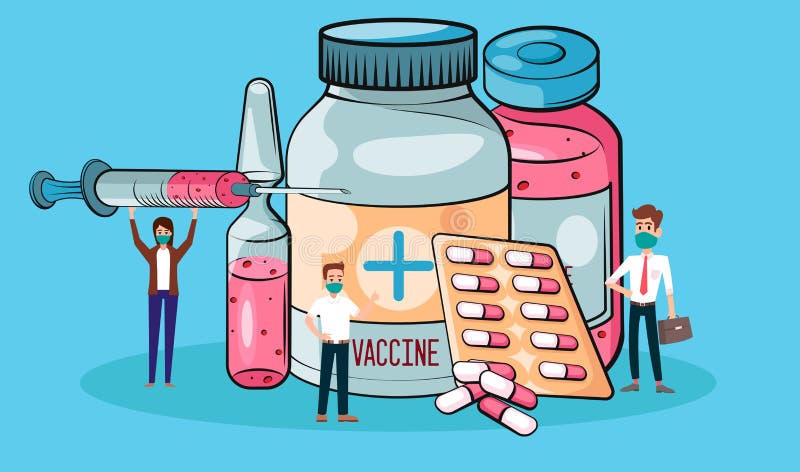 Vaccination Concept. Vaccine. Ampoule, Syringe with Vaccine. Vector ... Vaccination Concept. Vaccine. Ampoule, Syringe with Vaccine. Vector ...