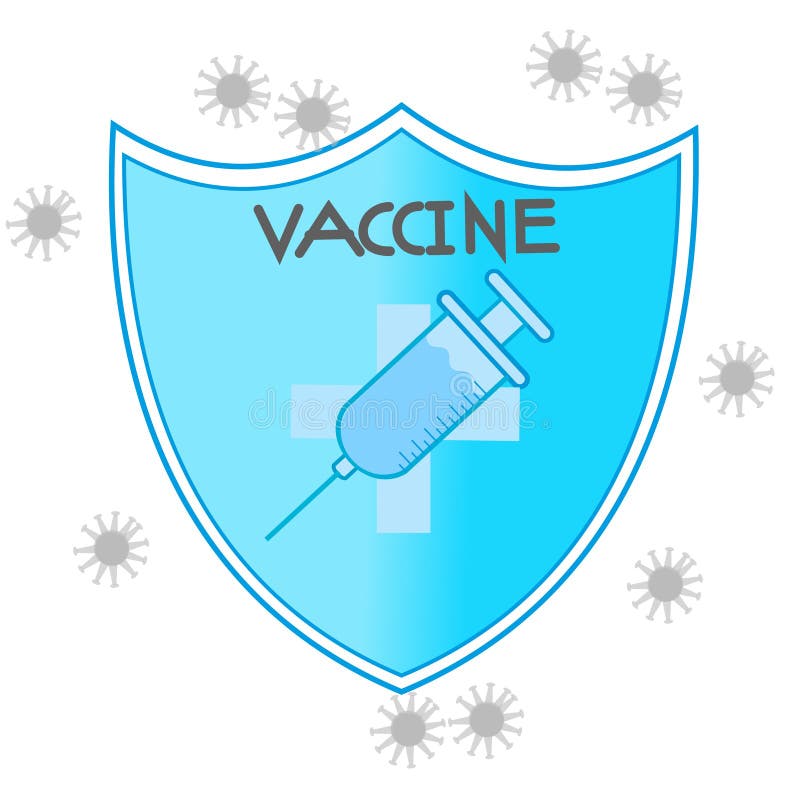 Vaccination logo or icon stock illustration. Illustration of drawing ...