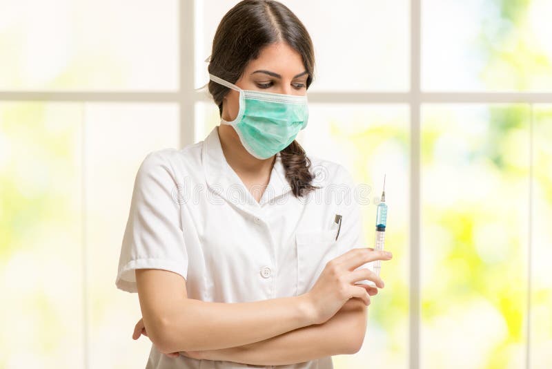 Vaccination stock photo. Image of care, clinic, white - 55718890