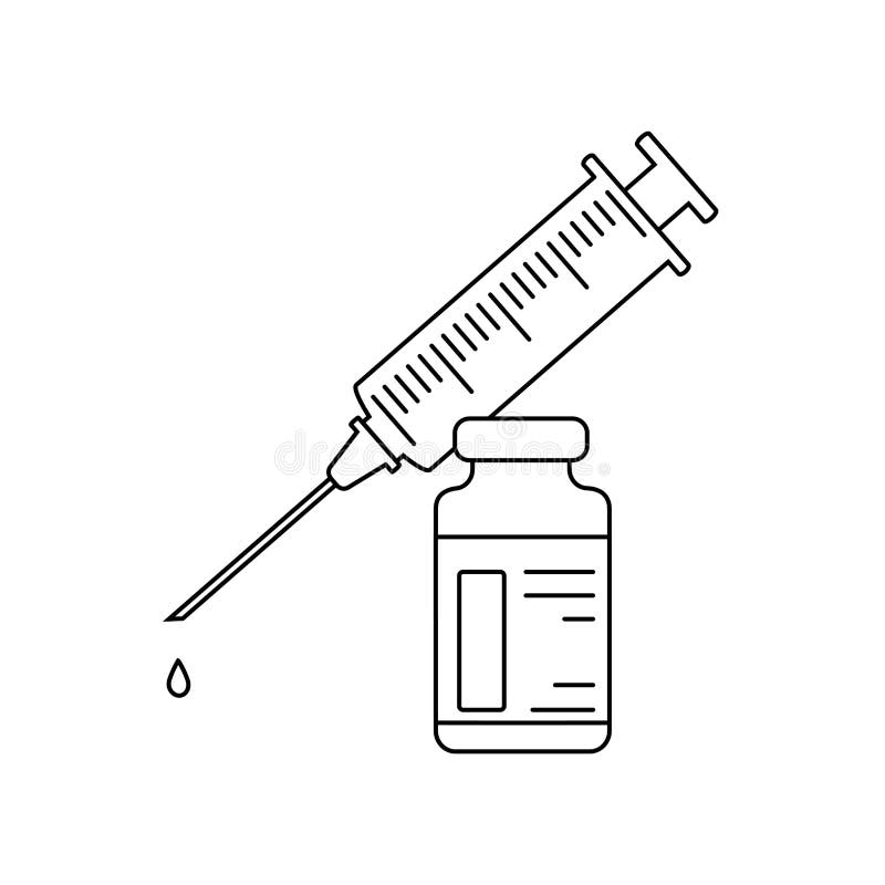 Vaccination Coloring Stock Illustrations – 111 Vaccination Coloring ...