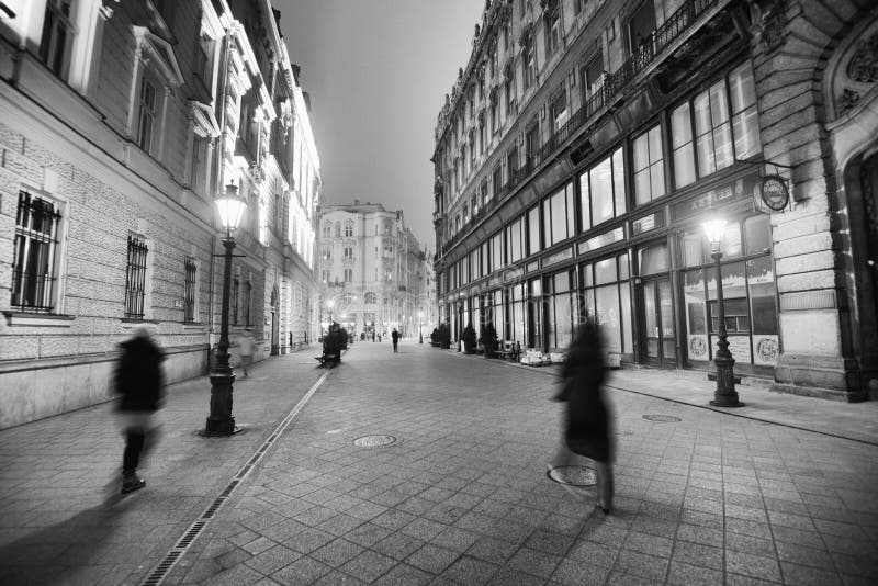 Vaci utca editorial stock photo. Image of cityscape, famous - 40753403