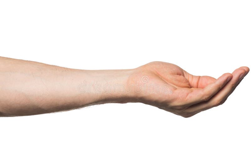 Vacie las manos abiertas imagen de archivo. Imagen de ahuecado - 25648965