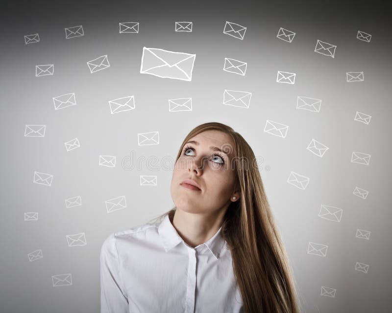 Vacilación Concepto De La Pregunta Imagen de archivo - Imagen de ...