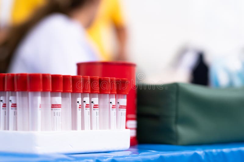 Vacuum Blood Sampling Tube for Medical Laboratory Stock Image - Image ...