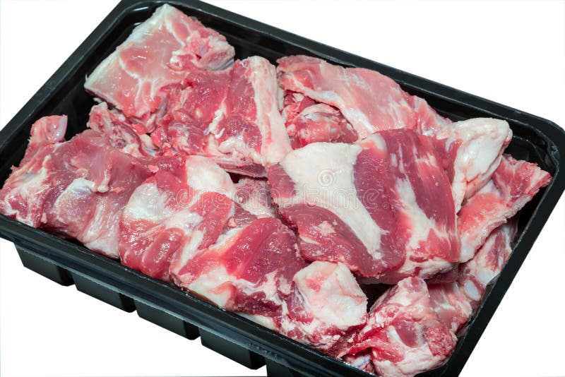 Vacuum Circuit Packaging, Meat Stock Image - Image of seasoned ...