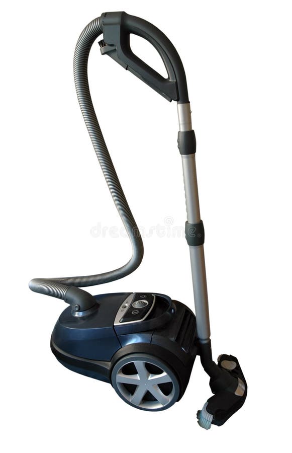 Isolated Stainless Steel Vacuum Cleaner Stock Image - Image of ...