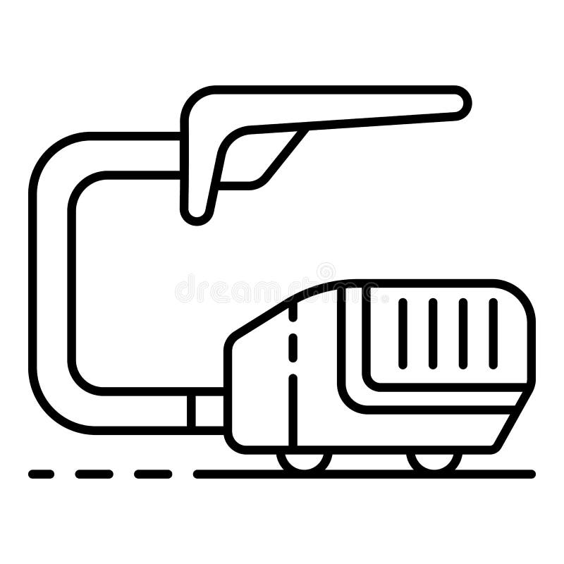 Vacuum Cleaner Icon, Outline Style Stock Vector - Illustration of ...