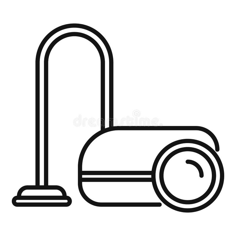 Vacuum Cleaner Icon, Outline Style Stock Vector - Illustration of ...