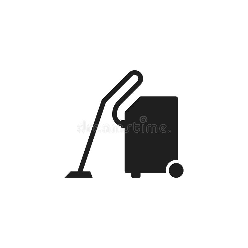 Vacuum Cleaner Icon Vector Illustration Stock Vector - Illustration of ...