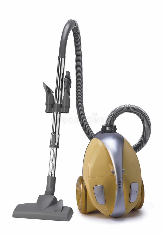 Vacuum Cleaner Isolated on White Stock Image - Image of appliances ...