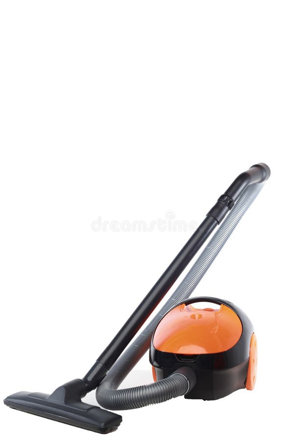 A Vacuum Cleaner Issolated White Background Stock Photo - Image of ...