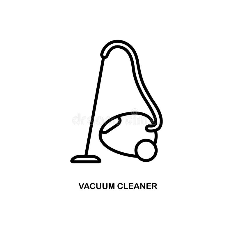 Vacuum Icon. Thin Line Vacuum, Cleaner Icon from Cleaning Collection ...