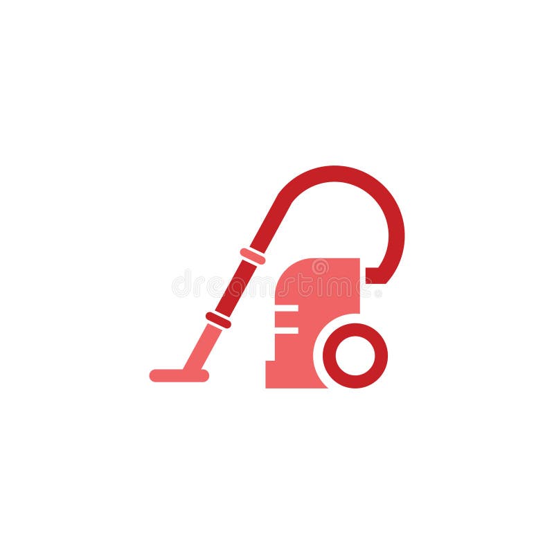Vacuum Cleaner Vector Icon Logo Design Stock Vector - Illustration of ...
