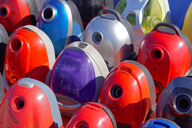 Vacuum cleaners stock photo. Image of home, dust, plastic - 193056444