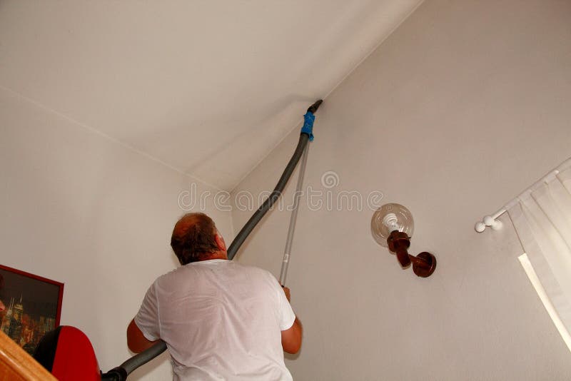 Vacuum Cleaning High Ceiling Stock Image - Image of cleaning, vacuum ...