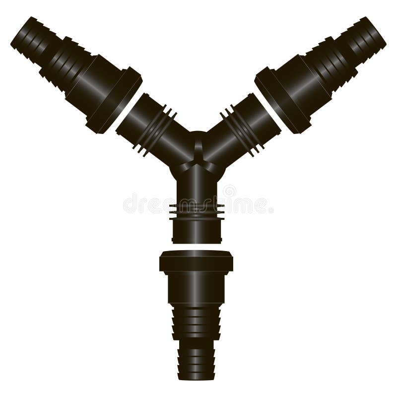 Hose Y Connector Stock Illustrations – 4 Hose Y Connector Stock ...