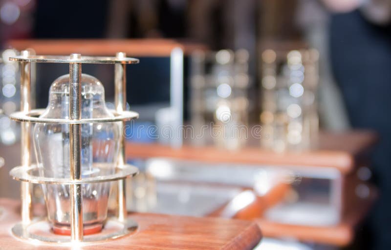 Vacuum Lamp on Tube Amplifier Stock Image - Image of power, music: 11564489