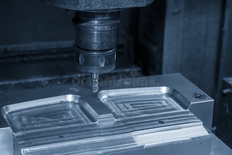 The Vacuum Mold Manufacturing Process by CNC Milling Machine with End ...