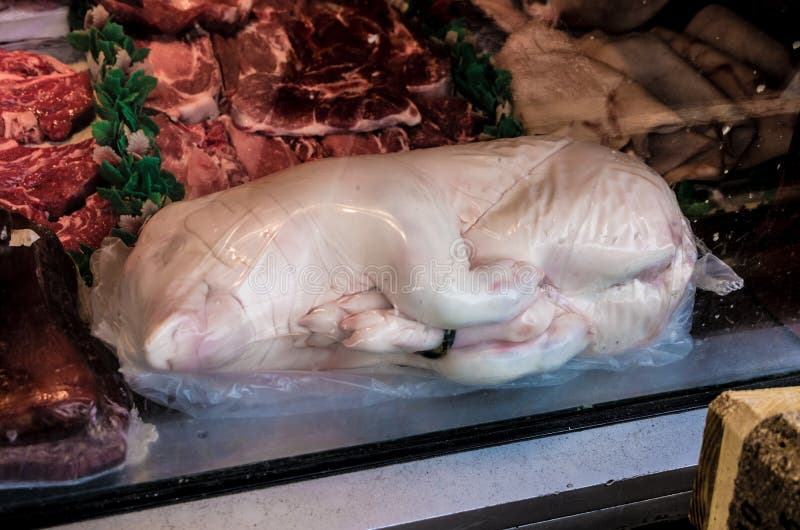 Vacuum-packaged pork stock photo. Image of meat, nourishment - 67151614