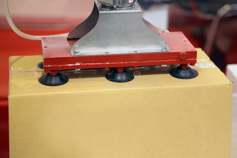 Vacuum Suction Cups for Industrial Robots Stock Image - Image of ...