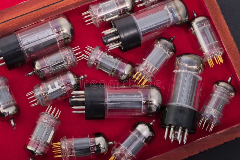 Vacuum tubes stock image. Image of vintage, audio, vacuum - 50750777
