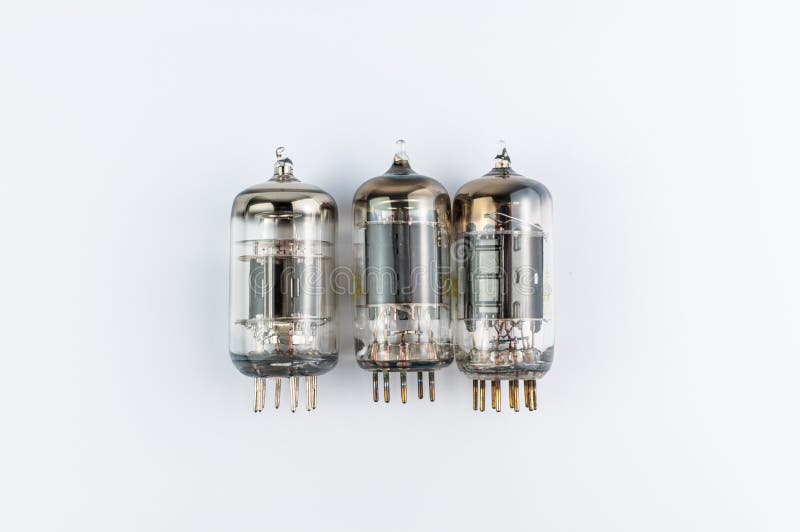 Vacuum tubes stock photo. Image of electricity, white - 39888028