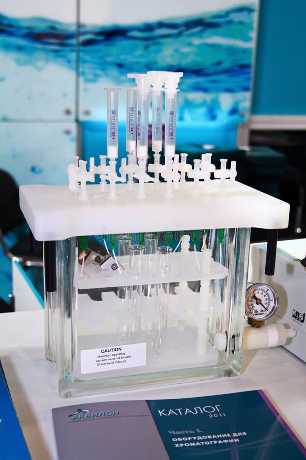 Vacuum Unit for Solid Phase Extraction Editorial Photography - Image of ...