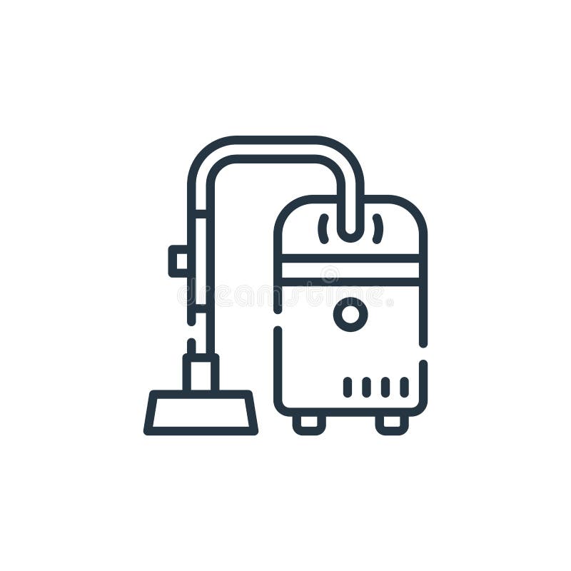 Car Vacuum Vector Icon.Realistic Vector Icon Isolated on White ...