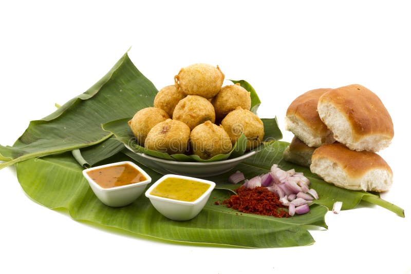 Vada Pav stock image. Image of background, freshness - 104286285