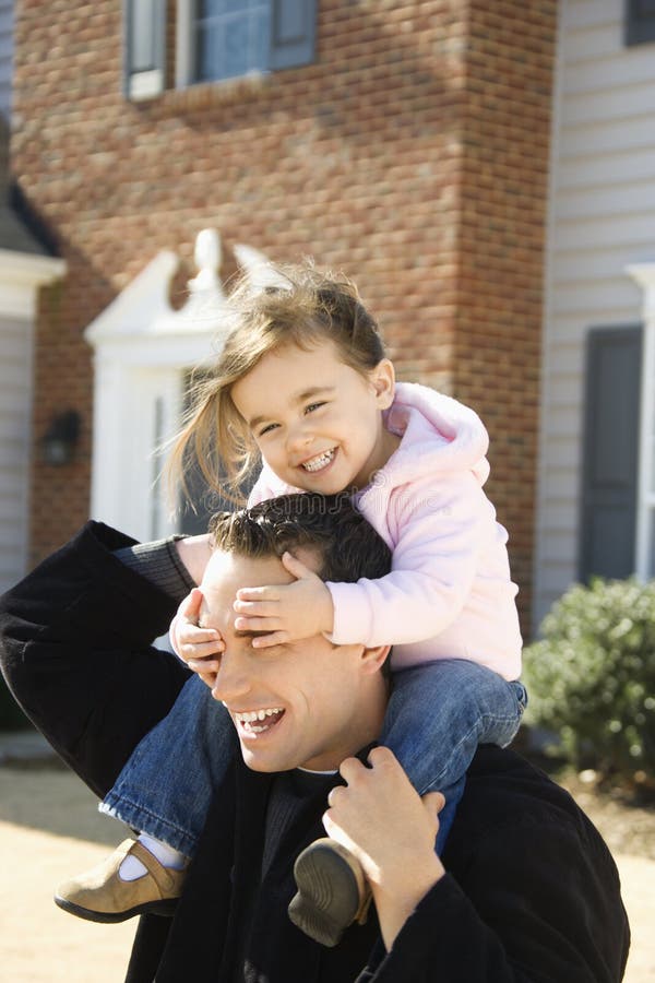 Vader en dochter. stock foto. Image of liefde, wijfje - 2284544