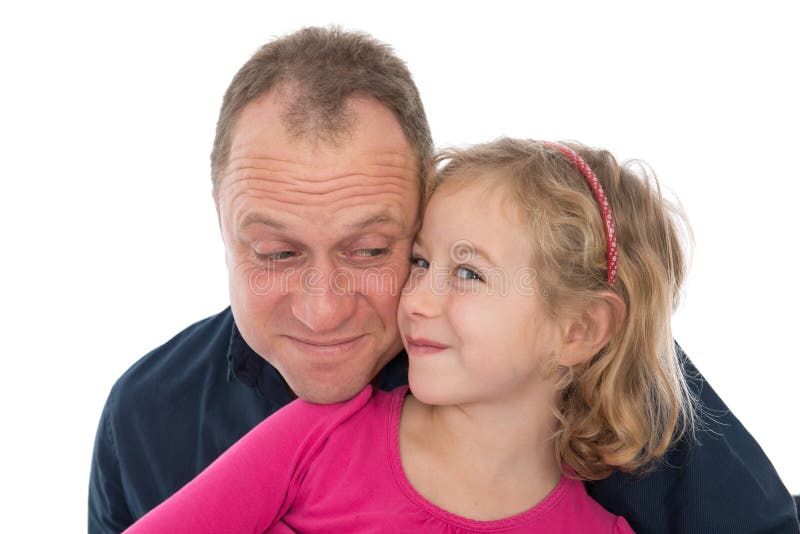 Vader en dochter stock foto. Image of portret, mooi, meisje - 36431888