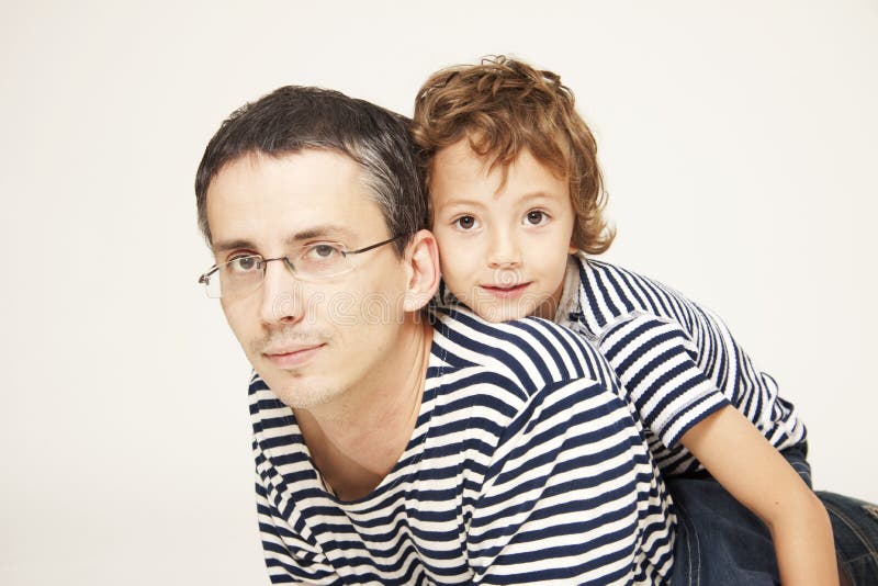 Vader en zoon stock foto. Image of persoon, gezicht, mensen - 16428714