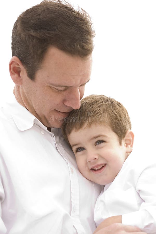 Vader en Zoon stock foto. Image of mannetje, toevallig - 3716648