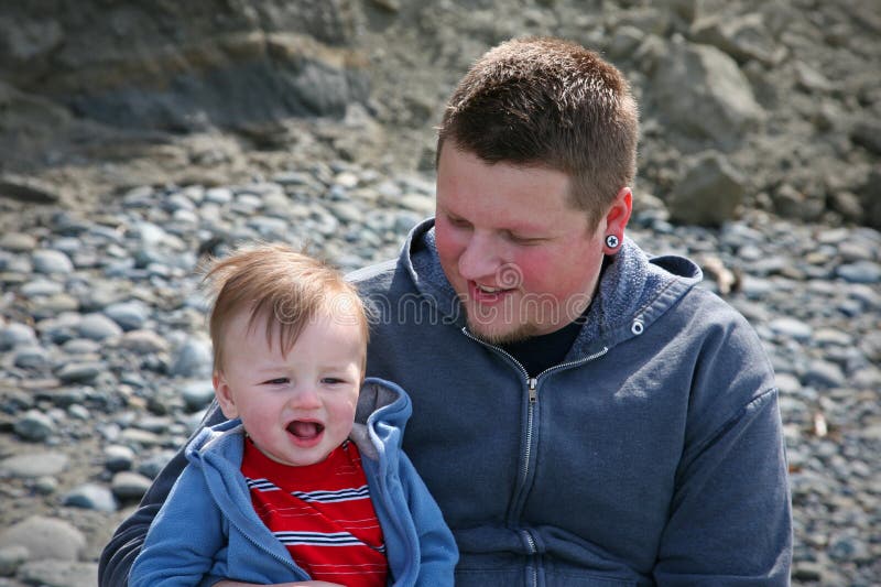 Vader en Zoon stock foto. Image of onschuld, kinderjaren - 9210128