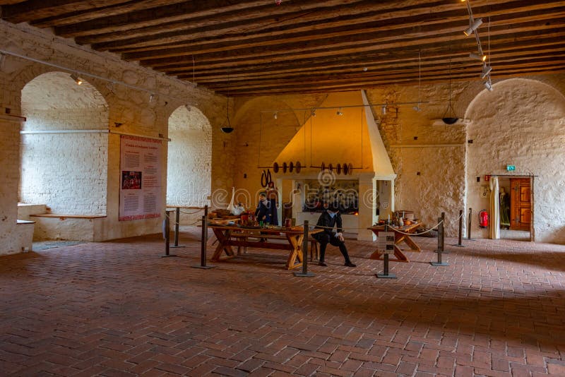 Vadstena, Sweden, July 17, 2022: Interior of Vadstena Castle in ...