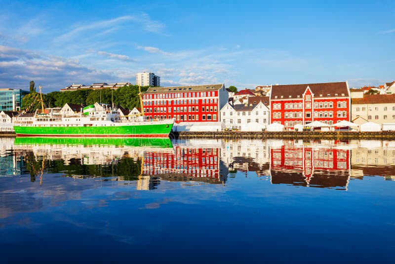 Vagen in Stavanger, Norwegen Stockfoto - Bild von meer, nord: 106794010