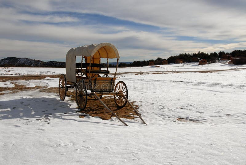 Vagone coperto immagine stock. Immagine di parco, cielo - 1685477